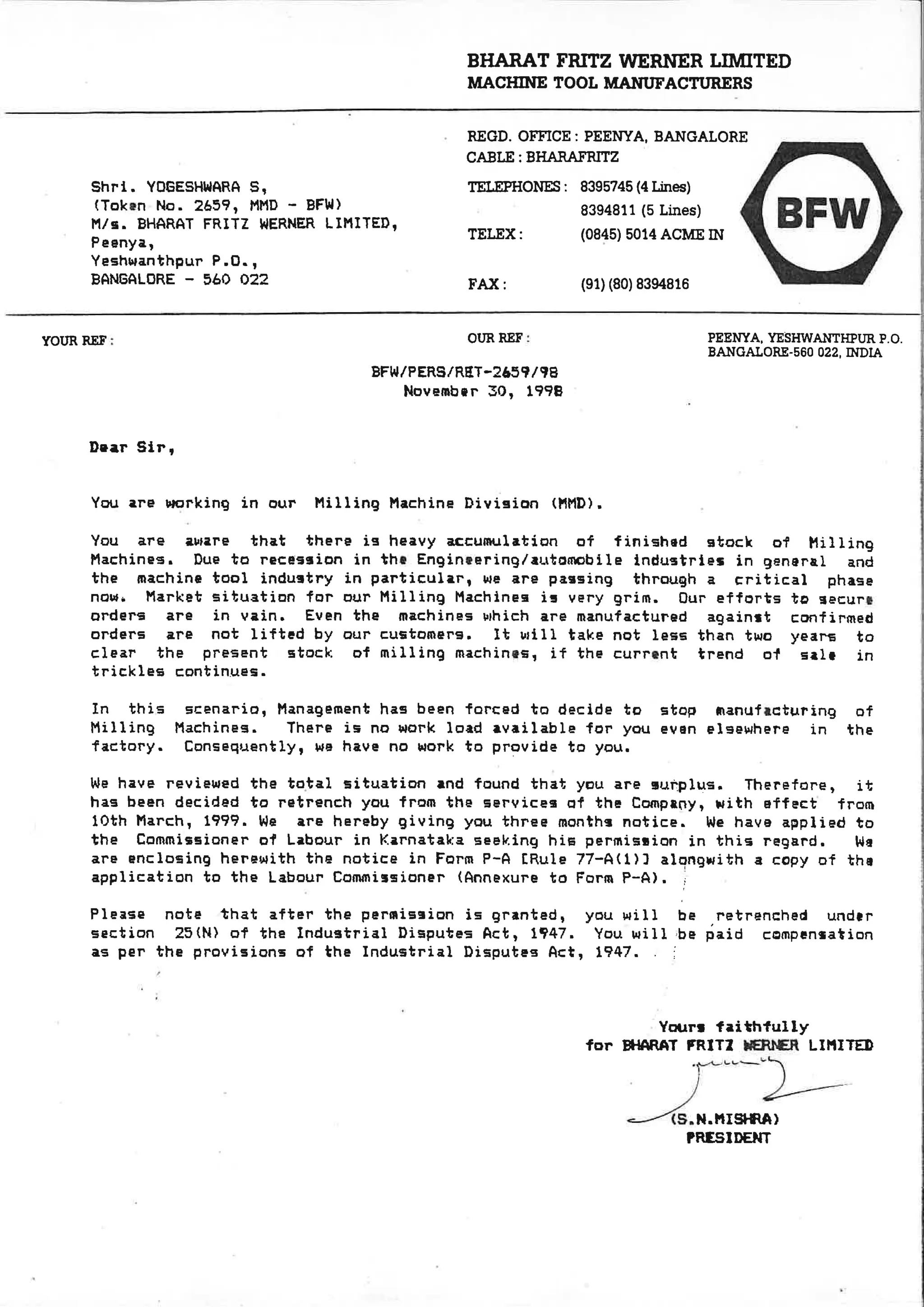 Form PA - Notice and Application for Permission for Retrenchment - BFW.pdf