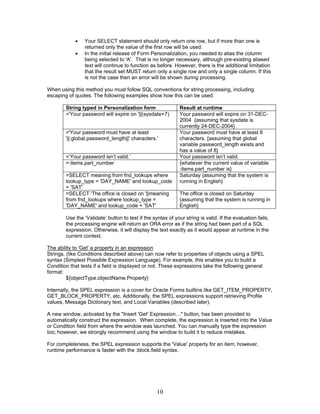 Form personalization | PDF