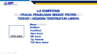 Format PPT SKK, contoh ppt buat skk konstruksi | PPTX