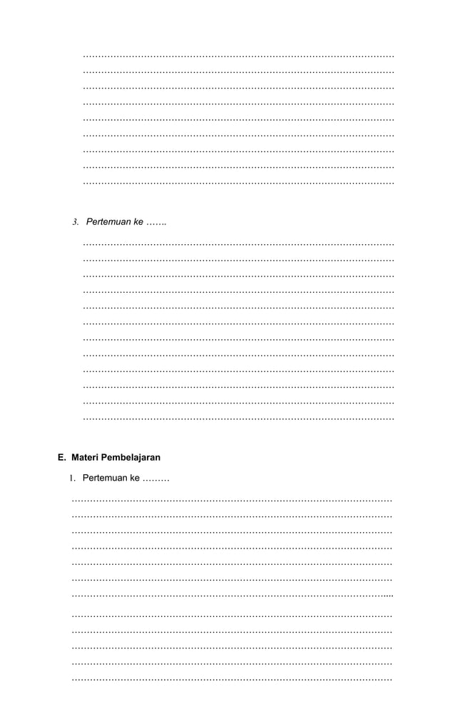 Form rpp | PDF
