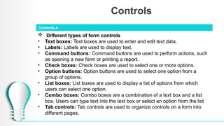introduction to Data Base Forms and reports.pptx