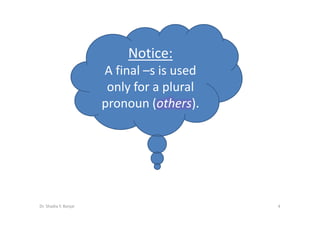 Forms Of Other By Dr. Shadia | PDF