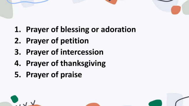 FORMS-OF-PRAYER-and-BASIC-PRAYERS.pptx | Christianity | Religion ...