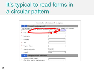 Forms that work: Understanding forms to improve their design by ...