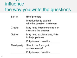 Forms that work: Understanding forms to improve their design by ...