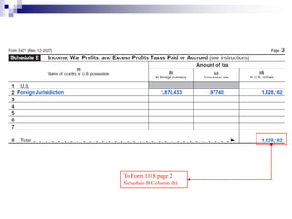 Forms 1118 And 5471 | PPTX