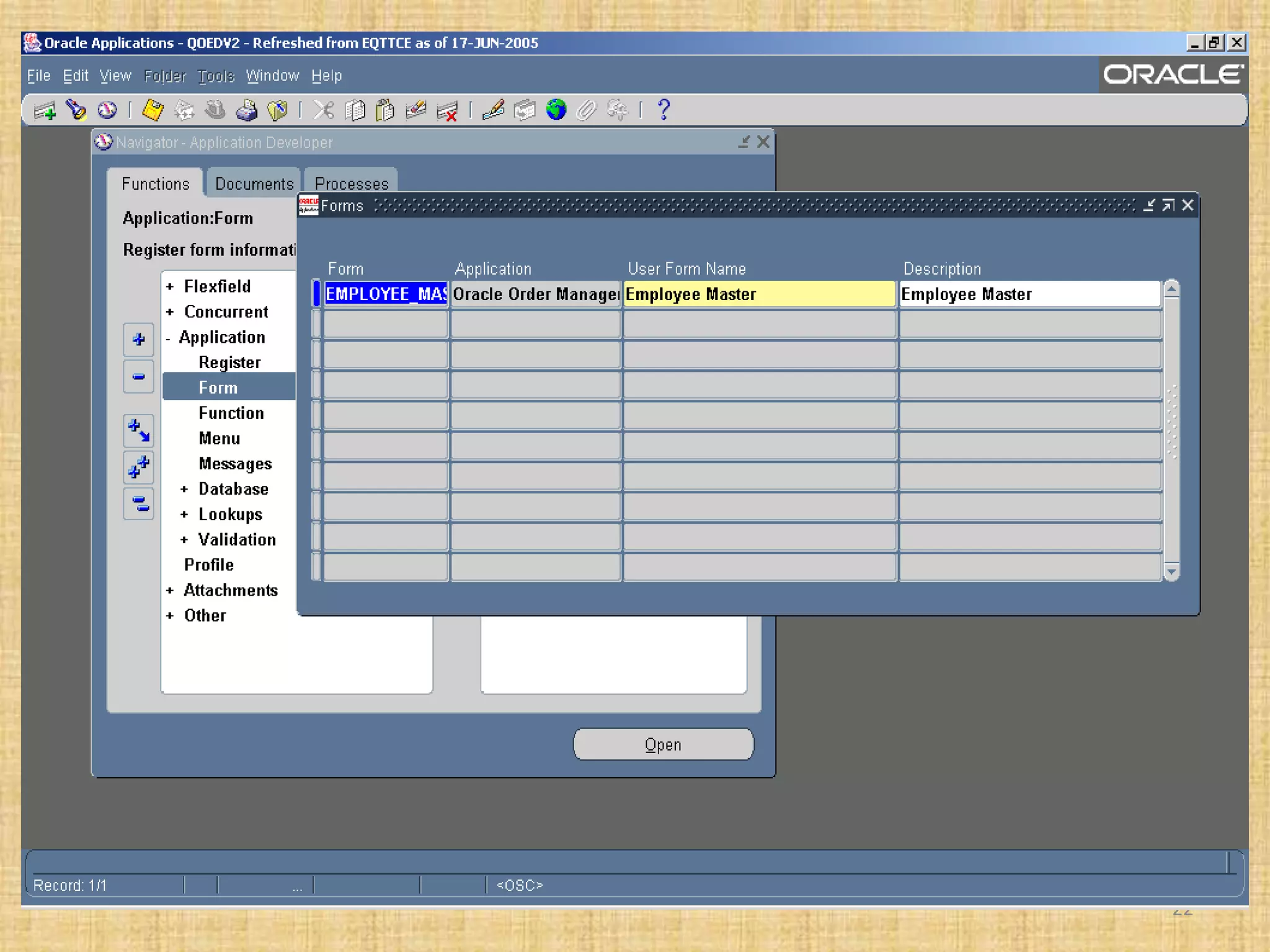 Forms 6i guide | PPTX