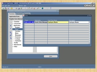Forms 6i guide | PPTX