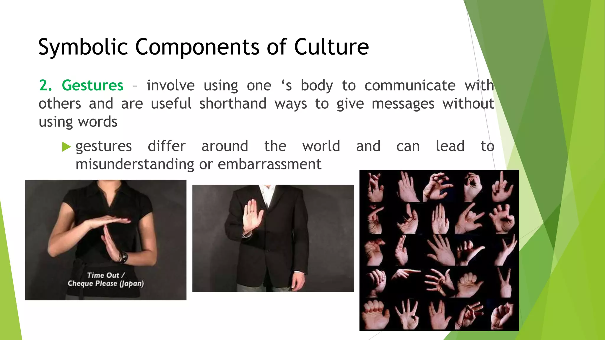 Forms and Components of Culture | PPTX