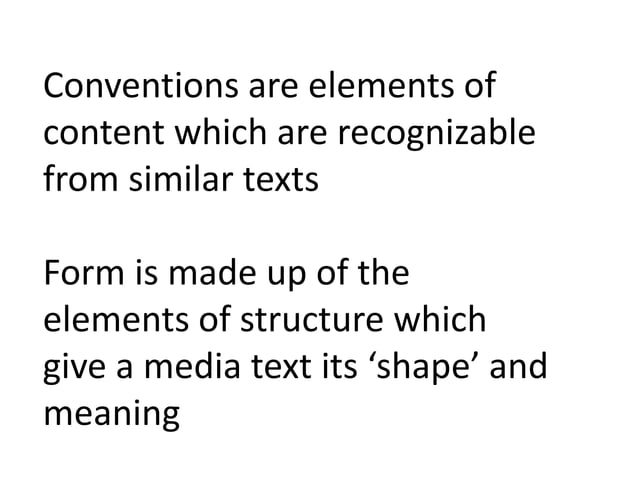 Forms and conventions | PPT
