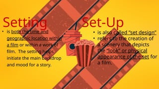 formsandconventionsoffilm grade 6 powerpoint presentation | PPTX