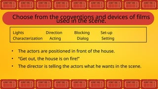 formsandconventionsoffilm grade 6 powerpoint presentation | PPTX
