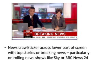 Forms and conventions of tv news | PPTX | Talk Show | Genres