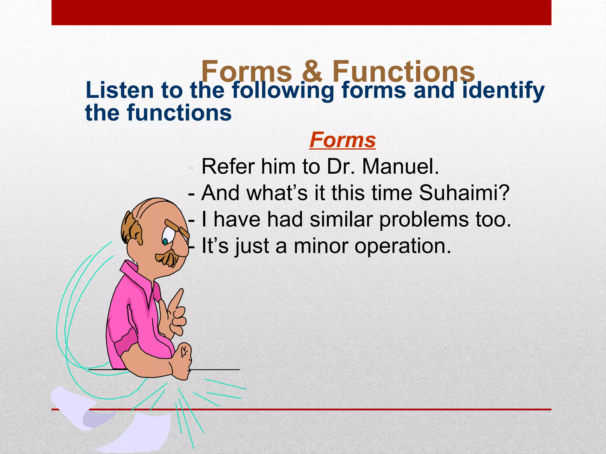 Forms and functions | PPT