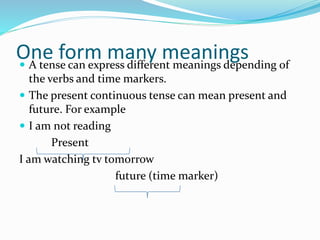 Forms and meanings | PPT