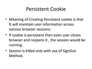 Forms authentication | PPT