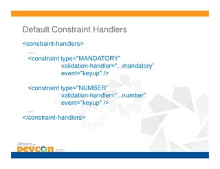 Forms config and customisation | PPT