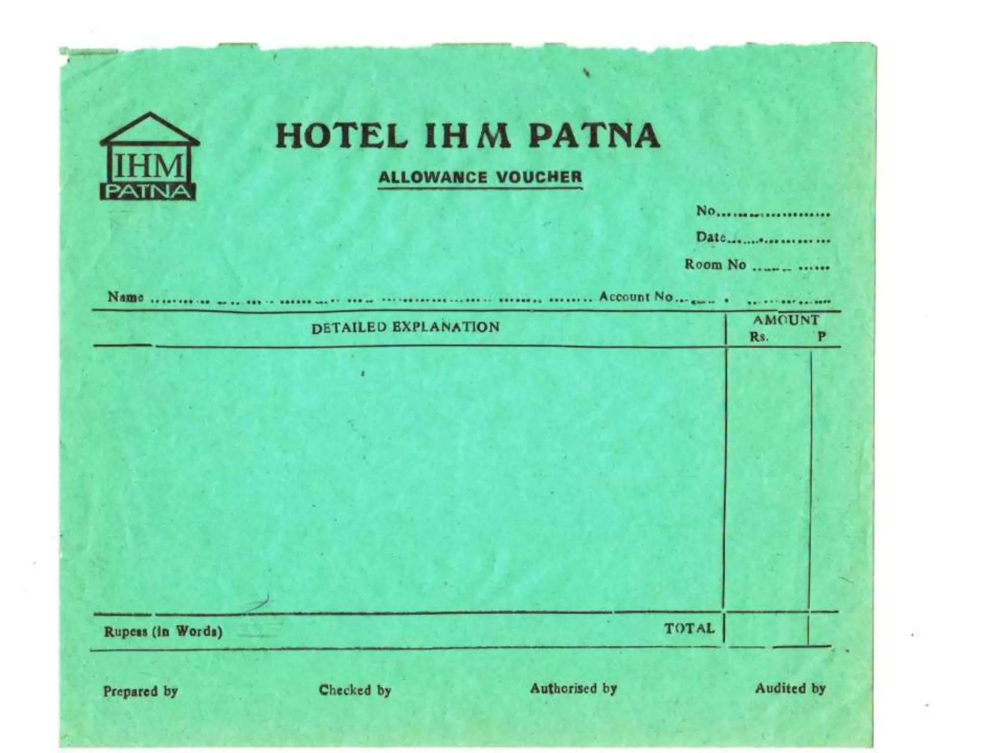 Forms & documents used in Hotel Front Office | PPTX