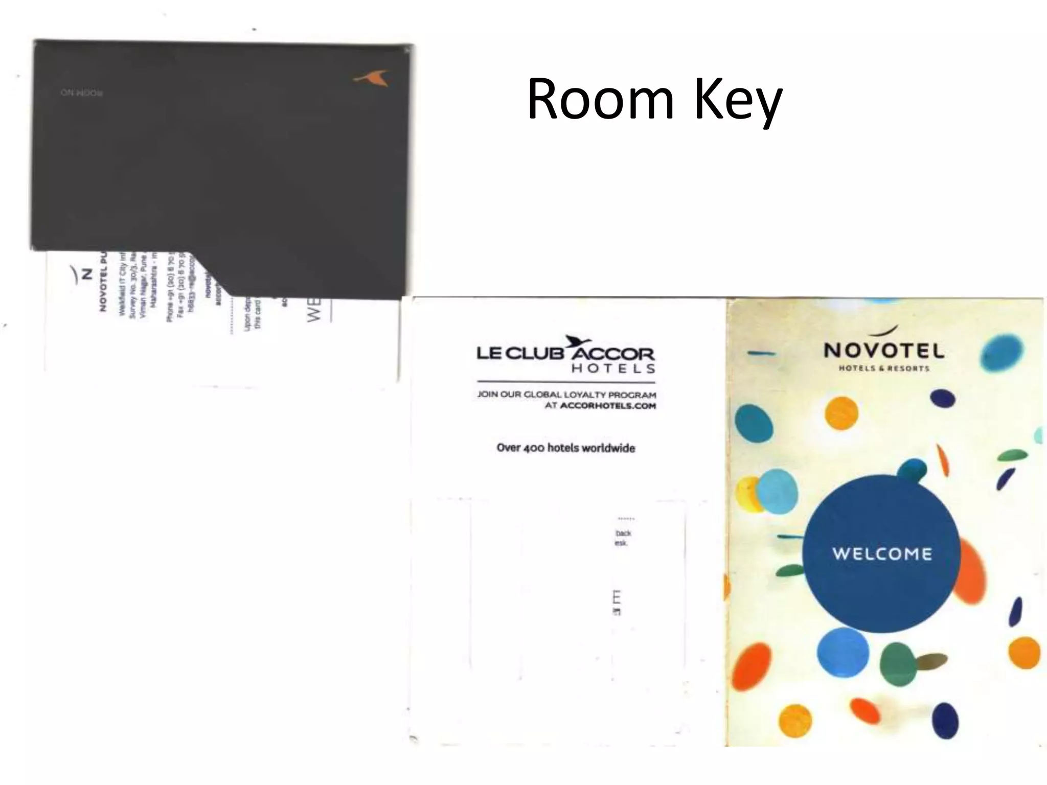 Forms & documents used in Hotel Front Office | PPTX