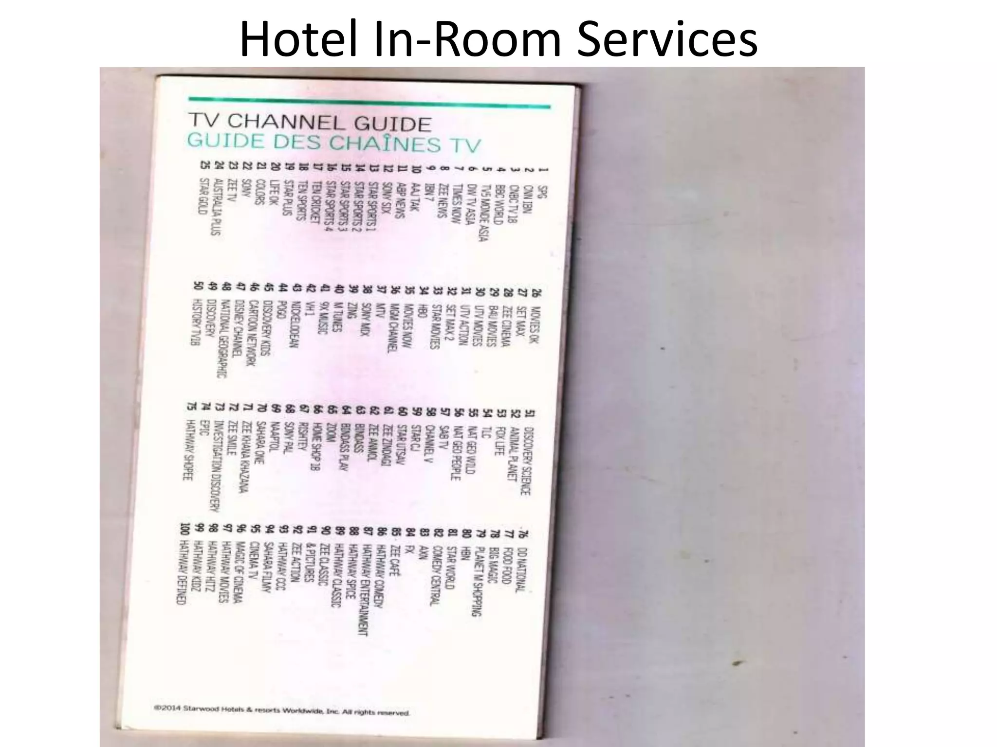 Forms & documents used in hotel front office and other departments (New ...
