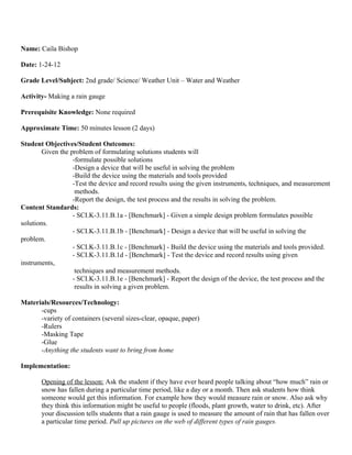 Forms ele lessonplan_postlessonreflection | DOC