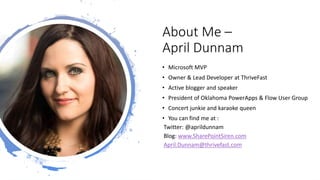 PowerApps, Forms, Flow, oh my! | PPT