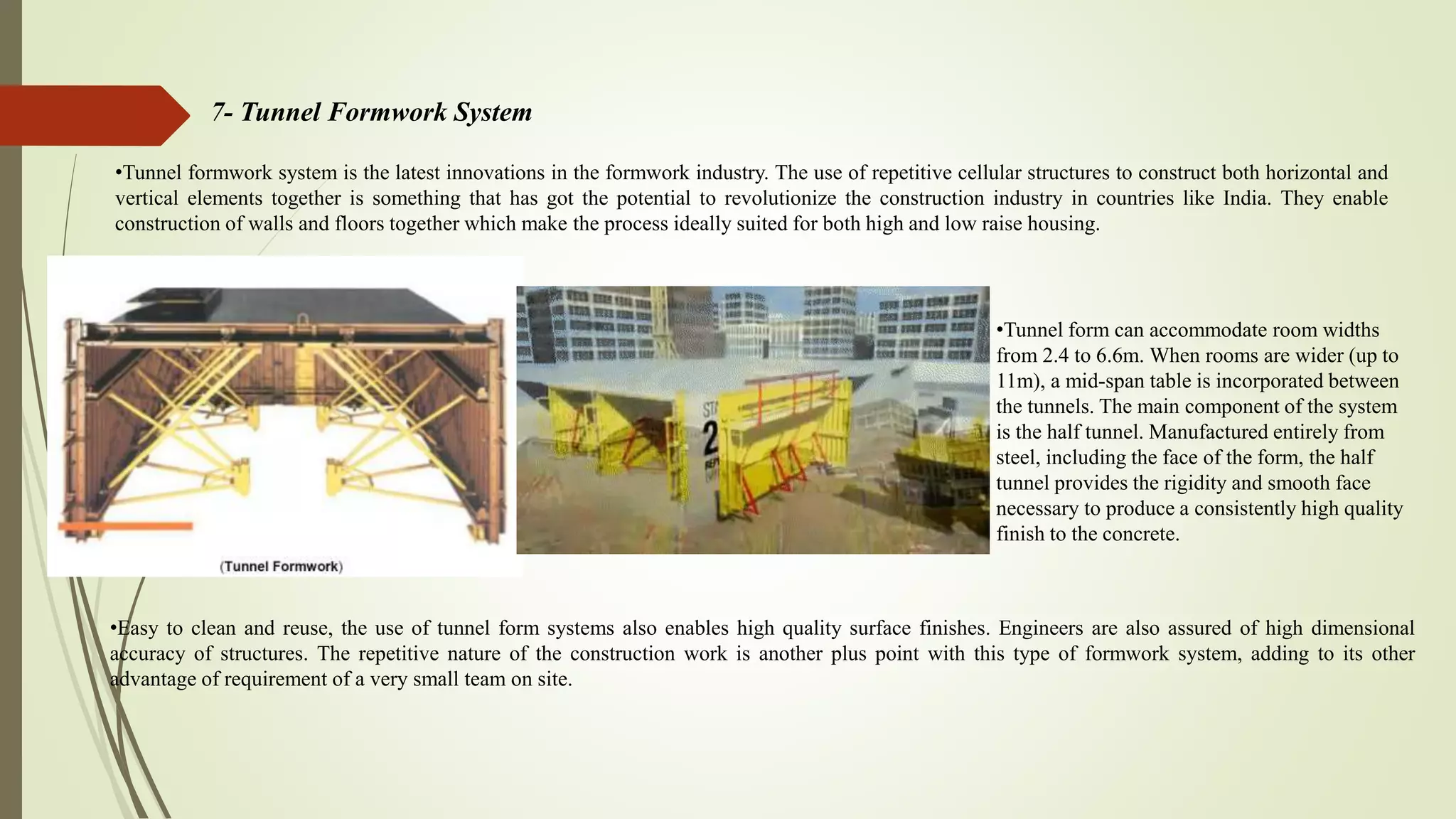 ADVANCE FORMWORK SYSTEM | PPTX