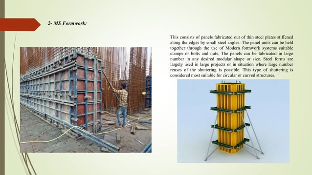 ADVANCE FORMWORK SYSTEM | PPTX