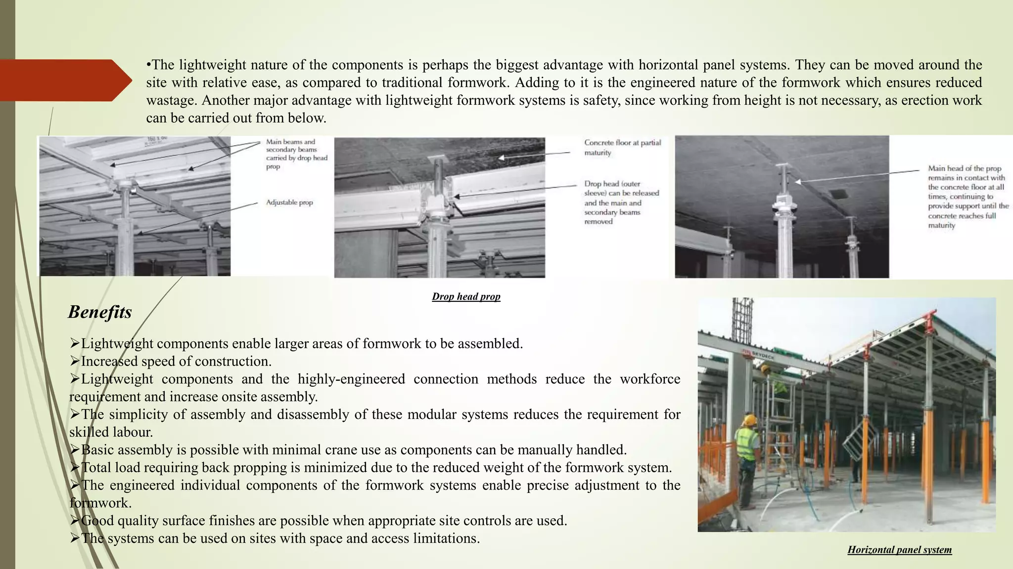 Forms & materials for speedy construction | PPTX