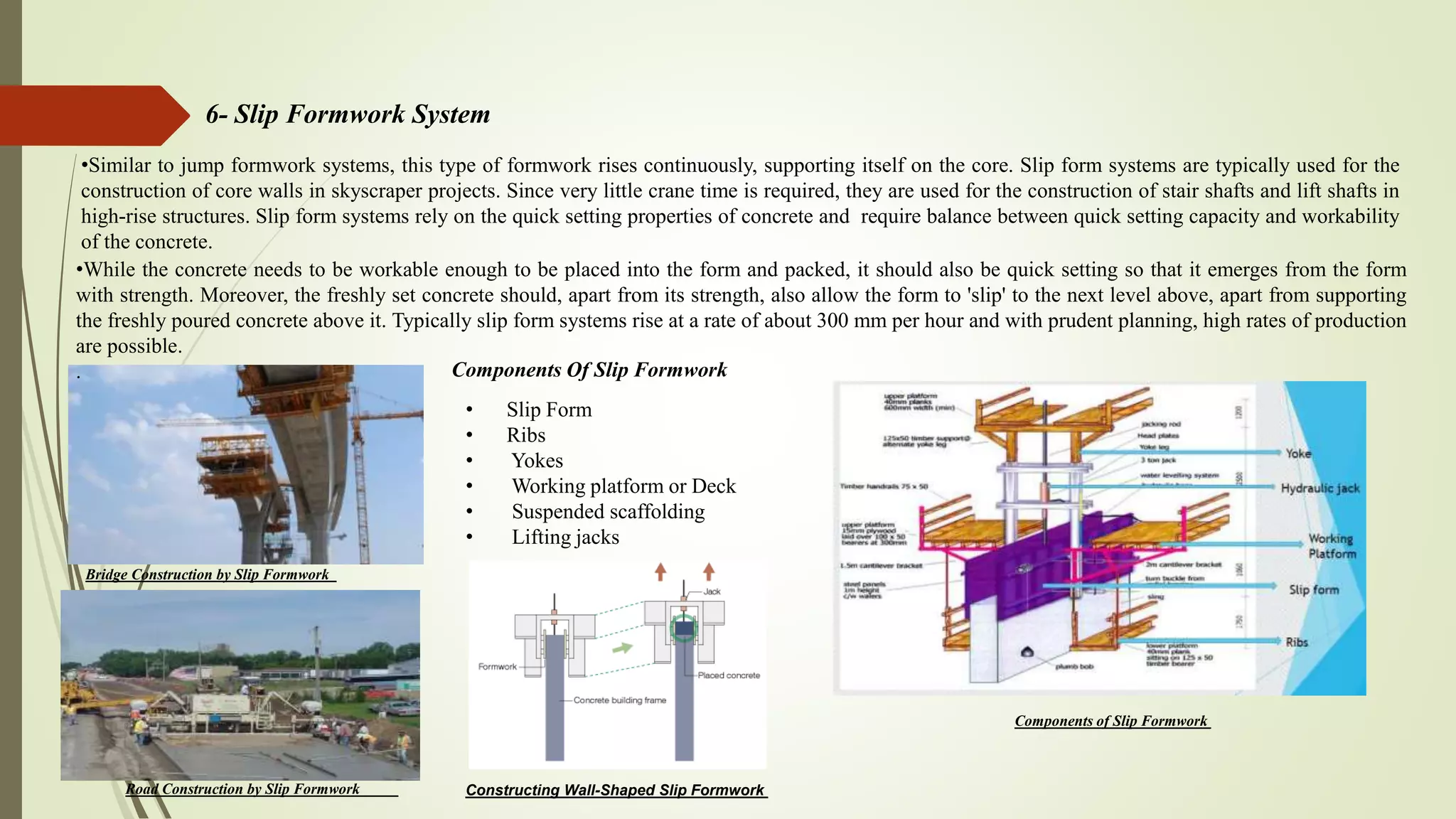 Forms & materials for speedy construction | PPTX