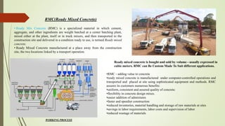Forms & materials for speedy construction | PPTX