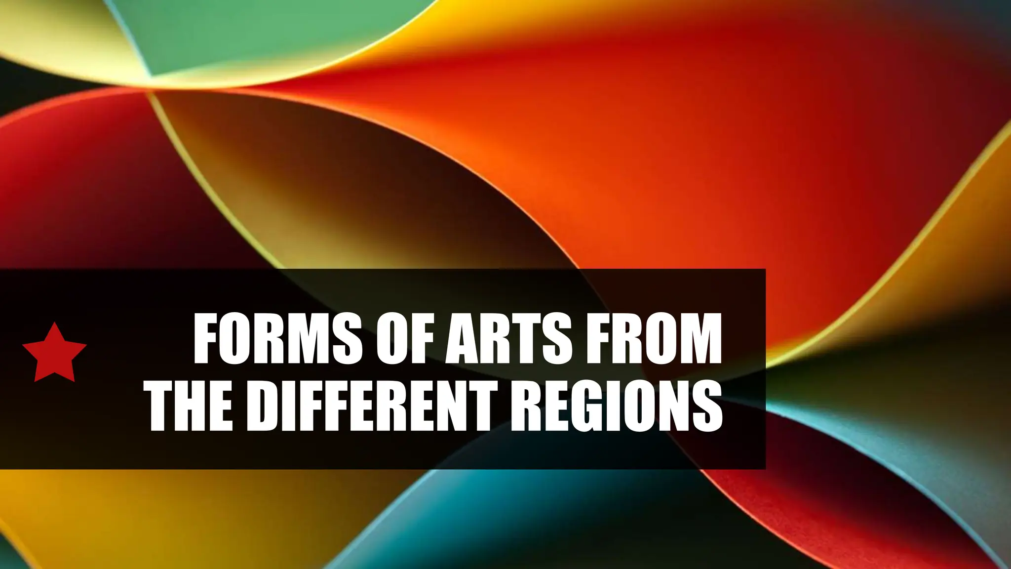 FORMS OF ARTS FROM THE DIFFERENT REGIONS.pptx | Beadwork | Arts and Crafts