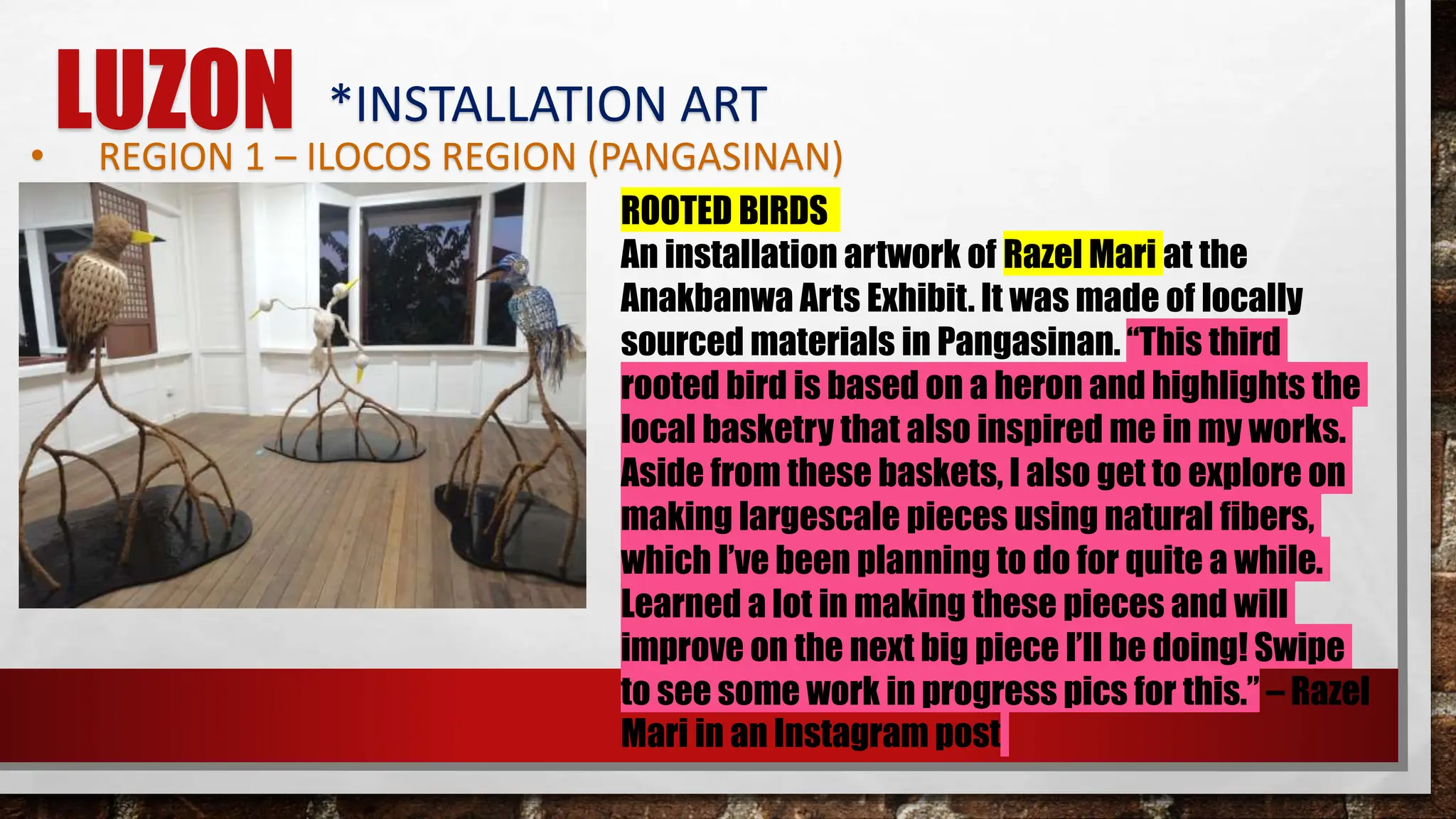 FORMS OF ARTS FROM THE DIFFERENT REGIONS.pptx