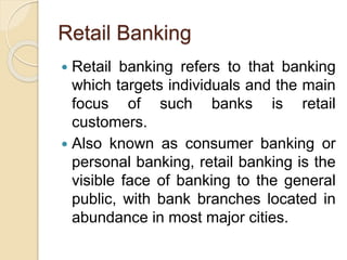Forms of Banking | PPTX