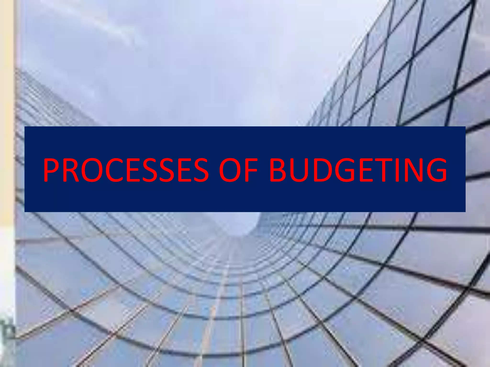 Forms of Budgeting | PPTX