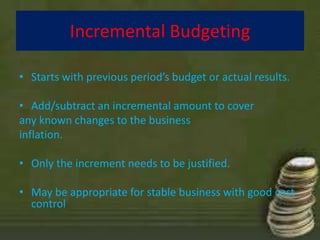 Forms of Budgeting | PPTX