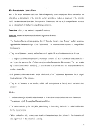Forms of business | PDF