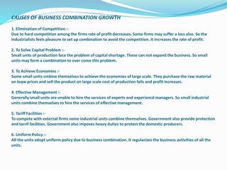 Forms of business combination | PPTX