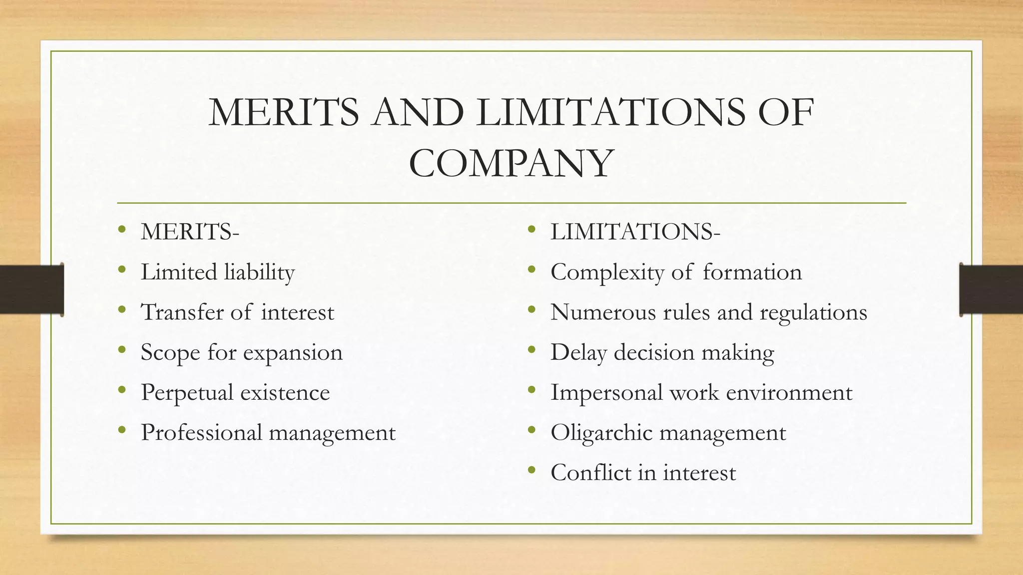 Forms of business organisation | PPTX