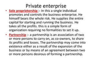 Forms of business organisation | PPT