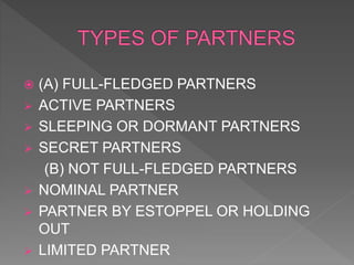 Forms of business organisations | PPTX