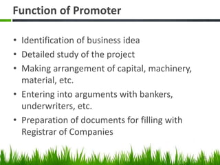 Forms of business organization | PPTX