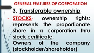 FORMS OF BUSINESS ORGANIZATION.pdffffffg | PPT
