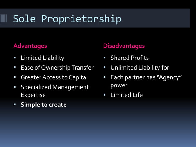 Forms of business ownership | PPT