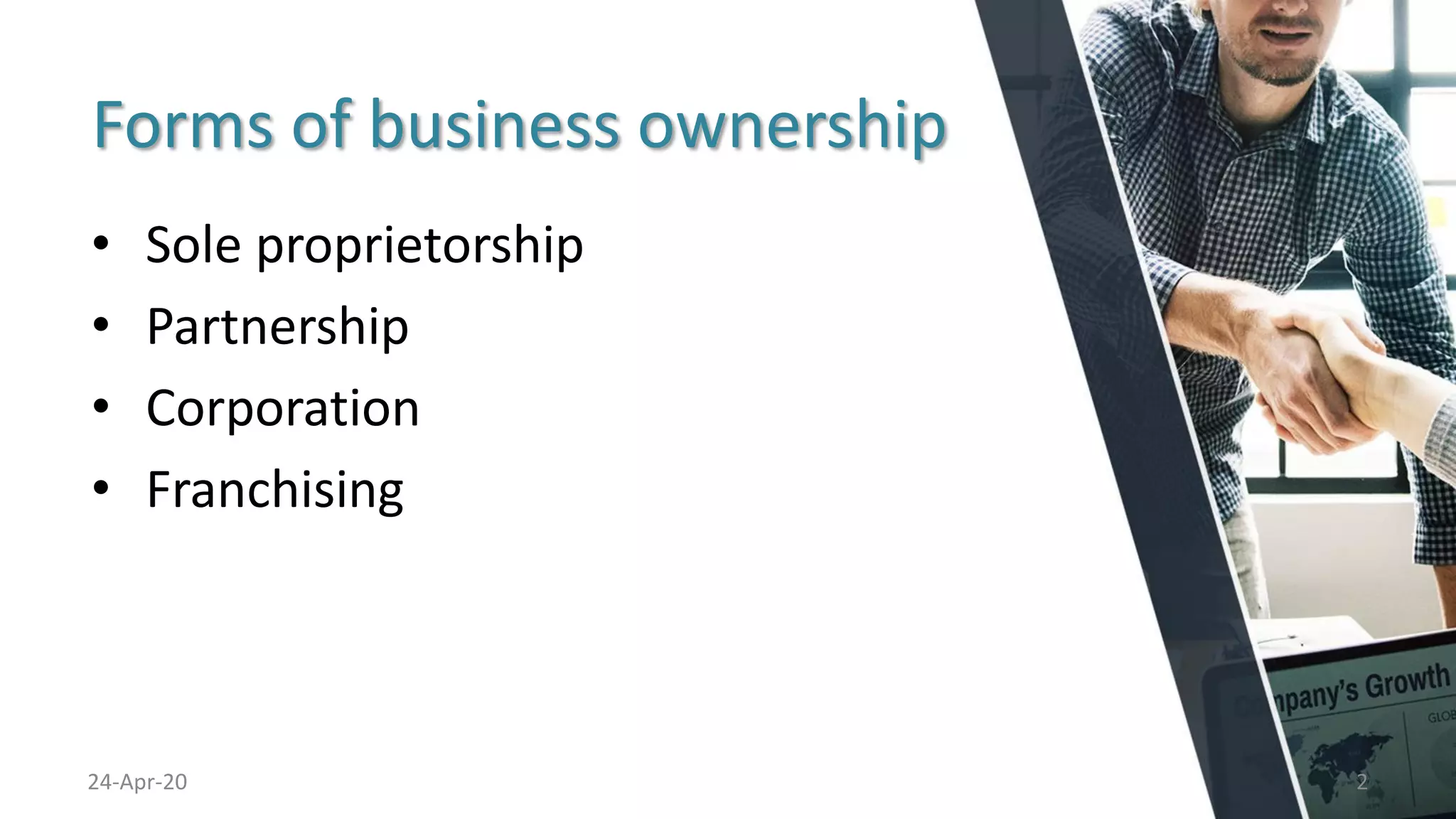 Forms of business ownership | PDF