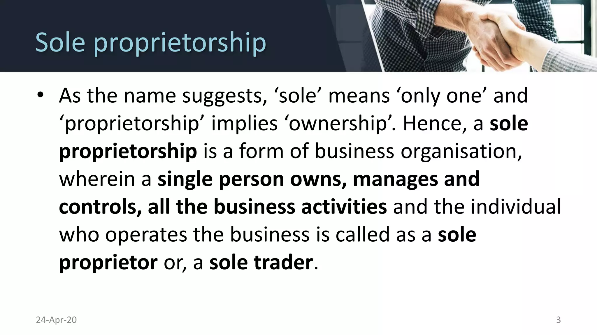 Forms of business ownership | PDF
