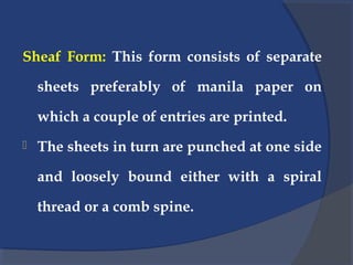 Forms of catalogue | PPT