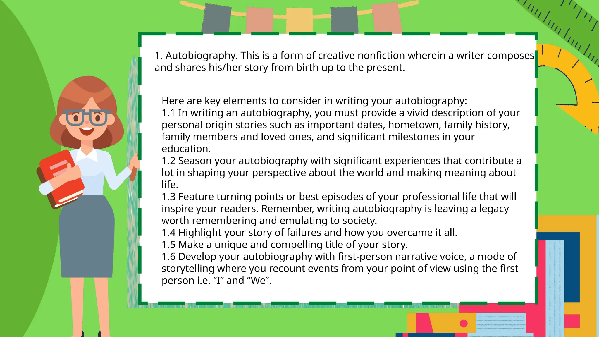 FORMS OF CREATIVE nON- fICTION FOR GRADE 12 STUDENTS | PPTX
