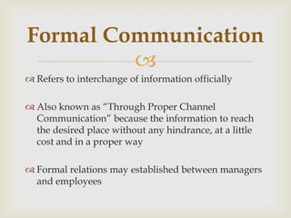 Forms of communication | PPT