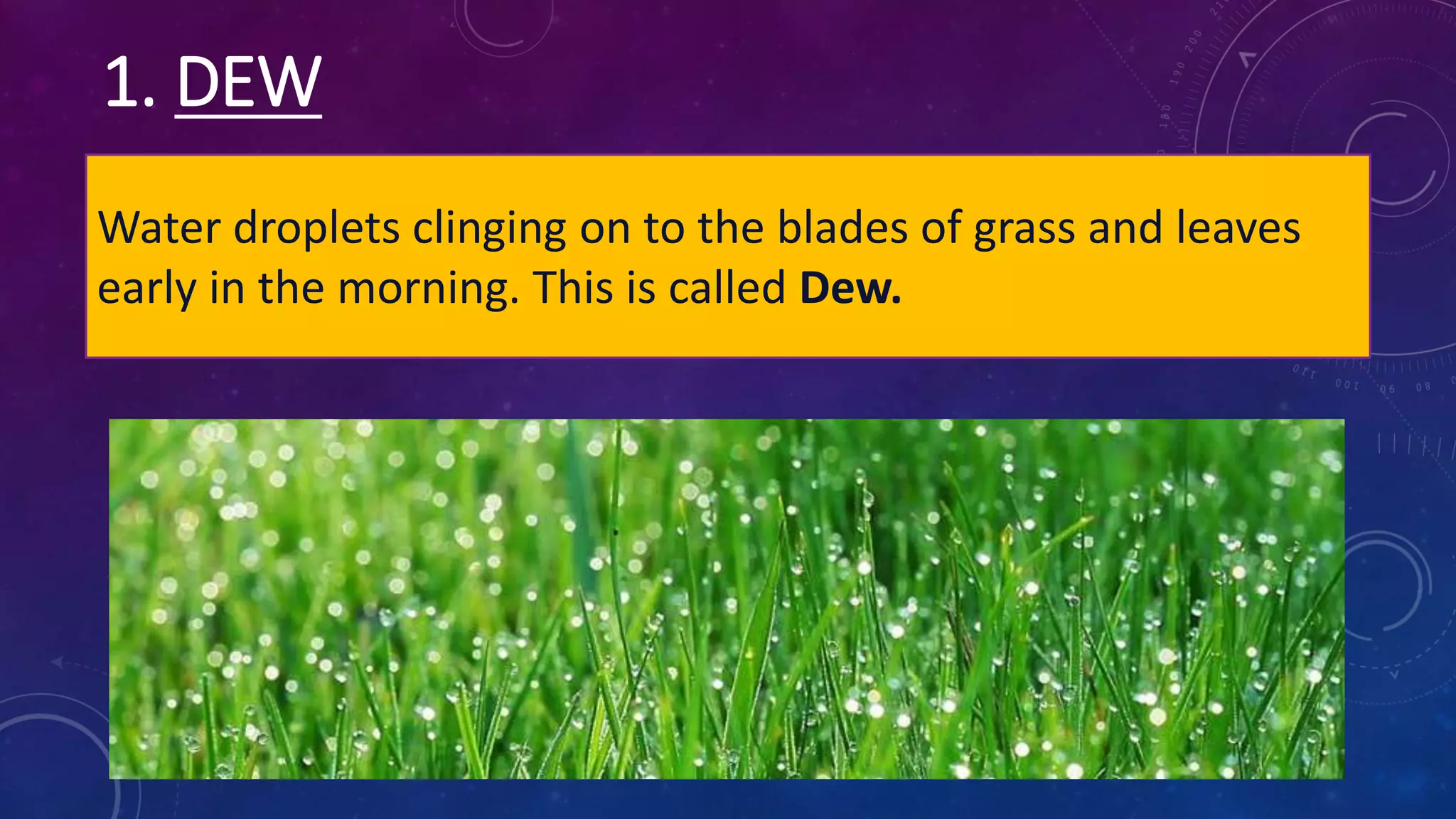Forms of condensation | PPTX